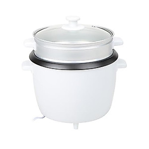 Tayama Rice Cooker with Steam Tray 8 Cups, White (RC-8R)