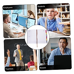 STOBOK 2024 Weekly Schedule Planner Office Memo Pad Monthly Planner Notebook New Year Schedule Notebook Daily Writing Book Calendar Notebook Daily Planner Portable Manual Paper Work