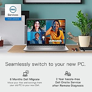 Dell 2023 Inspiron I5420 14 inch 2.2K Anti-Glare Laptop 12th Gen Intel 10-Core 1255U NVIDIA GeForce MX570 2GB GDDR6 64GB DDR4 2TB NVMe SSD HDMI WiFi AX BT USB-C w/DP Backlit KB Windows 11 Pro