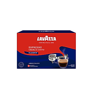 Lavazza: "Crema e Gusto" Pods (36 Individually Wrapped Pods) [ Italian Import ]