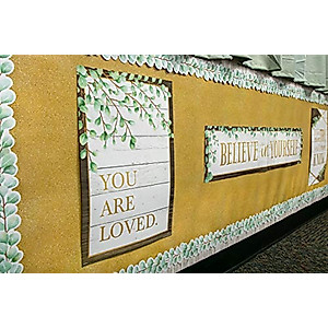 Teacher Created Resources Eucalyptus Believe in Yourself Banner, 8" x 39"