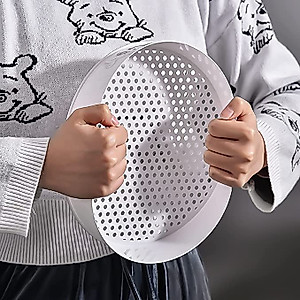 Bonilaan Microwave Steamer, BPA Free Kitchen Microwave Cooker, Microwave Cookware Steamer for Vegetables, Rice and Fish, 11X28 (OY-01)