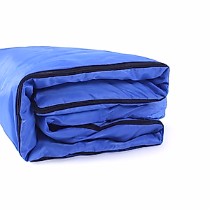 yelesley Outdoor Sleeping Bag Thermal Envelope Hooded Waterproof Sleeping Bag Lazy Bag Travel Warm Sleeping Bags Camping Hiking (Black)