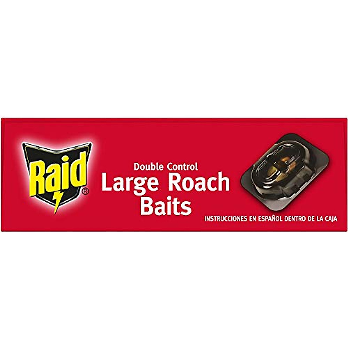 Raid Double Control, Large Roach Baits, 8 CT (Pack - 3)