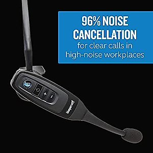BlueParrott C400-XT (204151) Noise Cancelling Wireless Bluetooth Headset w/ iSave Protective Carrying Case with 24 Hours of Talk time