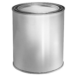 Sunnyside Empty Metal Lined Quart Can with Lid