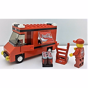 Lego City Vehicle COCA COLA set. / TRUCK case Minifigure hand truck
