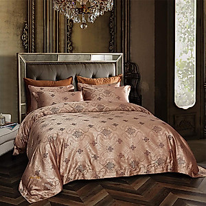 Dolce Mela DM719Q Queen Size Duvet Cover Set, Multi-Color