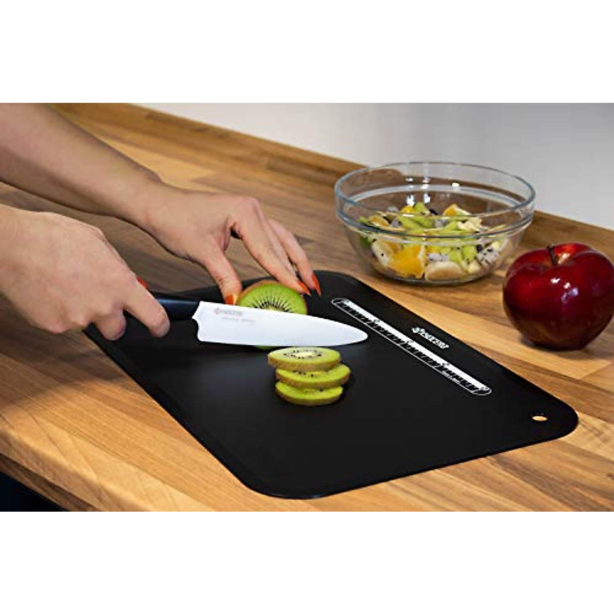Kyocera Advanced Flexible Cutting Mat, 14.5-inch by 9.8-inch by 0.1-inch, Red