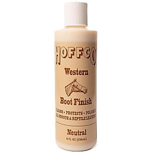 Venetian Western Boot Lotion 8oz Premium Leather Conditioner for Cowboy Boots, Work Boots, & Exotic Leather - Made in USA