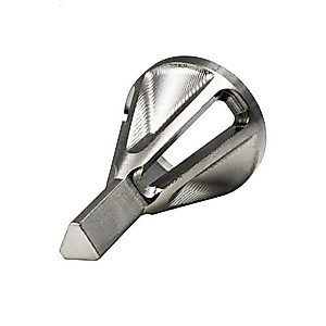 MEW 2PCS Deburring External Chamfer Tool, Grinding Angle Trimming Tool for Chuck Drill Bit (Triangular Handle Chamfer and Hexagonal Handle Chamfer)