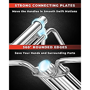 VEHIFOMO Hydraulic Cylinder Seal Installation Tools Kit, Hydraulic Cylinder Piston Repair Gland Seal Tools, U Cup Rod Seal Twisters Universal Seal Twistor Install Tool Set (3 PCS)