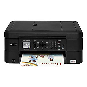 Brother MFC-J460DW, All-in-One Color Inkjet Printer, Compact & Easy to Connect, Wireless, Automatic Duplex Printing, Amazon Dash Replenishment Ready