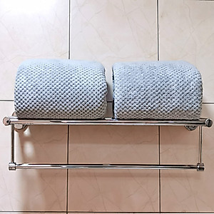 YTYC Towels,39x78 Inch Oversized Bath Sheets Towels for Adults Luxury Bath Towels Extra Large Sets for Bathroom Super Soft Highly Absorbent Microfiber Shower Towels 80% Polyester (Grey,2 Piece)