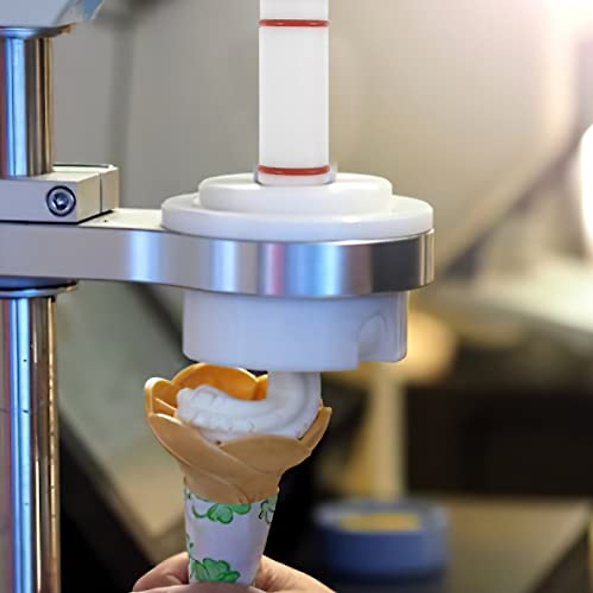 GANAZONO Ice Cream Machine Valve Stems Large Ice Cream Machine Grip Ice Cream Machine Part Frozens Fruit Soft Serve Maker Vegan Ice Cream Making Tool