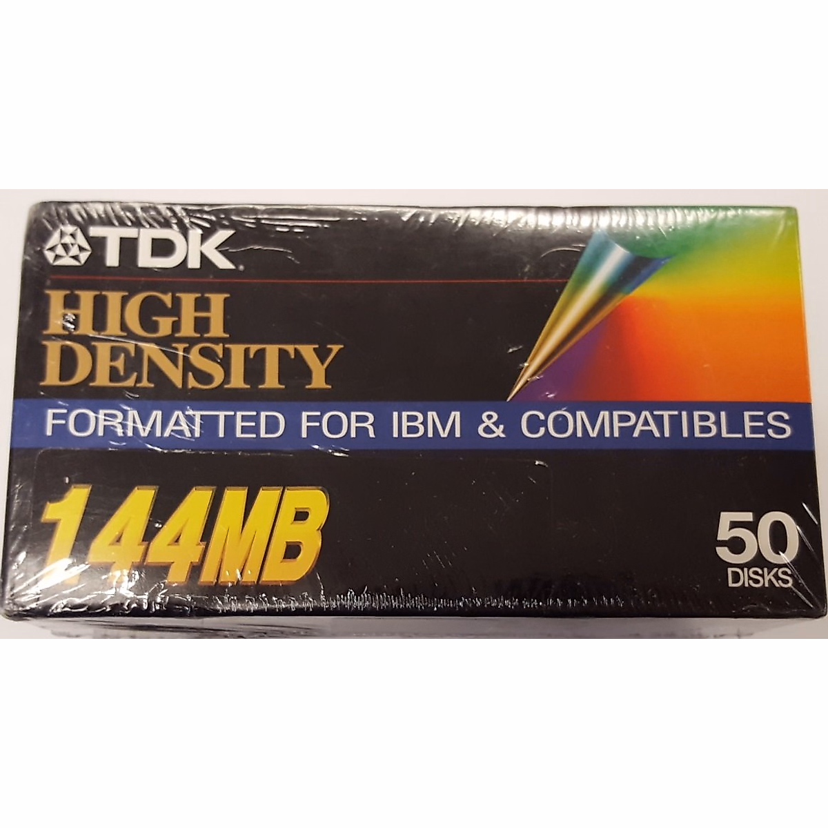 TDK High Density 1.44 MB Formatted for IBM & Compatibles (50)