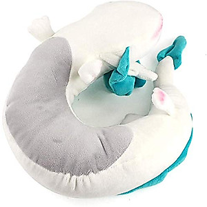 AIHANCH Dragon Neck Pillow Anime Cute Haku Dragon Pillow Anime Plush Doll Toy Kids Travel Pillows with Sleeping Eye Mask for Chrismas Birthday Gift