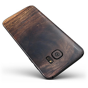 Design Skinz Design Skinz Knotted Rich Wood Plank Full-Body Wrap Decal Skin-Kit for The Galaxy S9 Plus