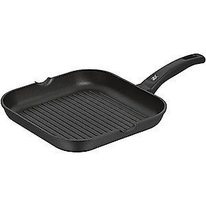WMF Cast Aluminium Grill Pan Square 27 x 27 cm Flame Retardant