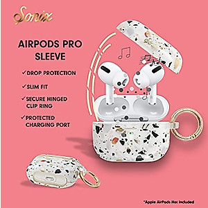 Sonix for AirPods Pro 2nd & 1st Generation Case with Keychain Protective Terrazzo - Confetti