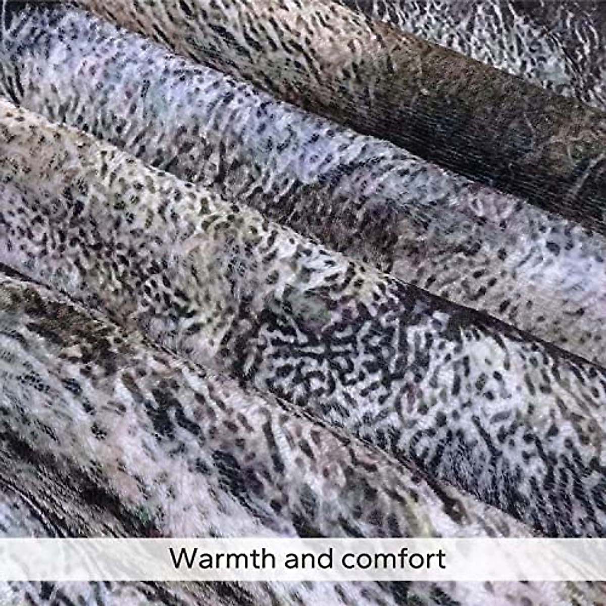 KYKU Lion Blankets for Adults Animal Throw Blanket for Kids Face Black Fleece Home Decorative Living Room Sofa Hug Nap Travel Car Soft Warm Cozy 3D Printed Design Gifts (Black, 50" × 60")