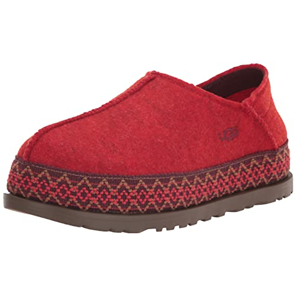 UGG Women's Refelt Tasman Slipper, Red Currant, 5