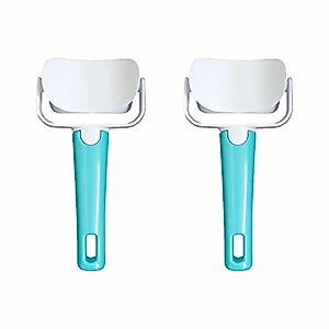 UPKOCH Pie 2pcs Rolling Cookie Cutters Rolling Pastry Cutter Rolling Crimped Cutter Circle Dumpling Round Biscuit Cutting Biscuit Cutter