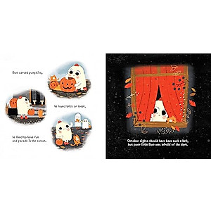 Ghost Afraid of the Dark (Board Book)