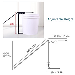 Rat Trap for House,Mouse Bucket Trap Rolling Mouse Trap Walk The Plank Auto Reset Humane Rat Trap,Live Catch and Release Bucket Spin Roller Multi Catch Ramp Included for Indoor Outdoor