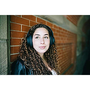 Altec Lansing Whisper Active Noise Cancelling Headphones, Black (MZX1003-BLK)