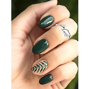 SAE99 Dolphin .925 Sterling-Silver Toe Ring (Adjustable)