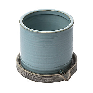 Utensil Drying Rack - Sink Cutlery Drainer & Drying Holder, 6x5x5", Modern Kitchen Countertop Cooking Utensils Organizer Drain Lets Out Liquids - Minimalist Design, Also Use For Bathroom Toothbrushes