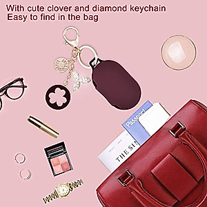 OLEBAND Galaxy Buds and Buds Plus Case with Keychain and Cute Accesories,Soft Silicone Protective and Anti-Slip Cover for Samsung Buds+ Charging Case,Earbuds Charging LED Visible