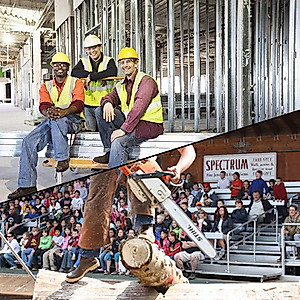 SoxDaddy Men's 10Pack Athletic Casual Socks Cotton Heavy Cushion Crew Outdoor Socks (US 13-15/Shoe Size 12-15，Black2)