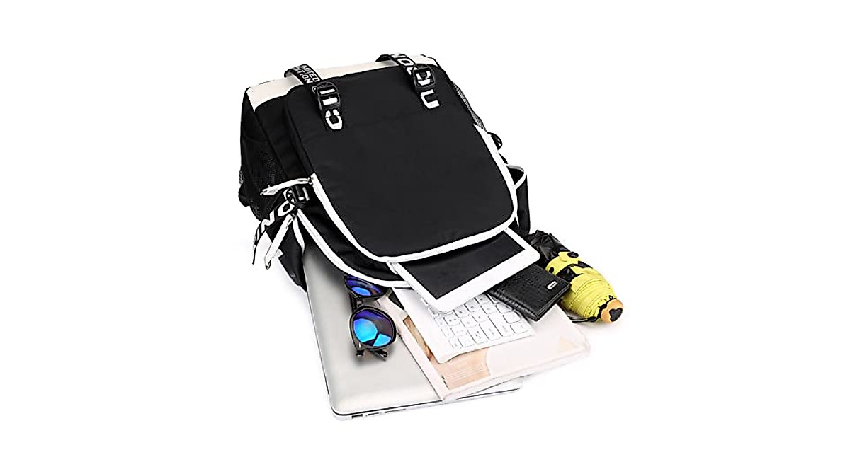 Attack on Titan Backpack with USB Port - Stylish & Water-Resistant
