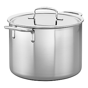 Demeyere 5-Plus Stainless Steel 8-qt Stock Pot