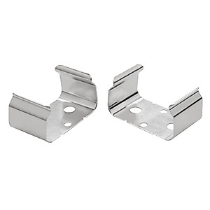 ZZLZX 6PCS Metal 9-Volt Battery Clips Battery Holder Clip AA Double Battery Holder Fixing Clip Instrument Battery Clips