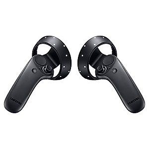 SAMSUNG HMD Odyssey+ Windows Mixed Reality Headset with 2 Wireless Controllers 3.5" Black (XE800ZBA-HC1US)