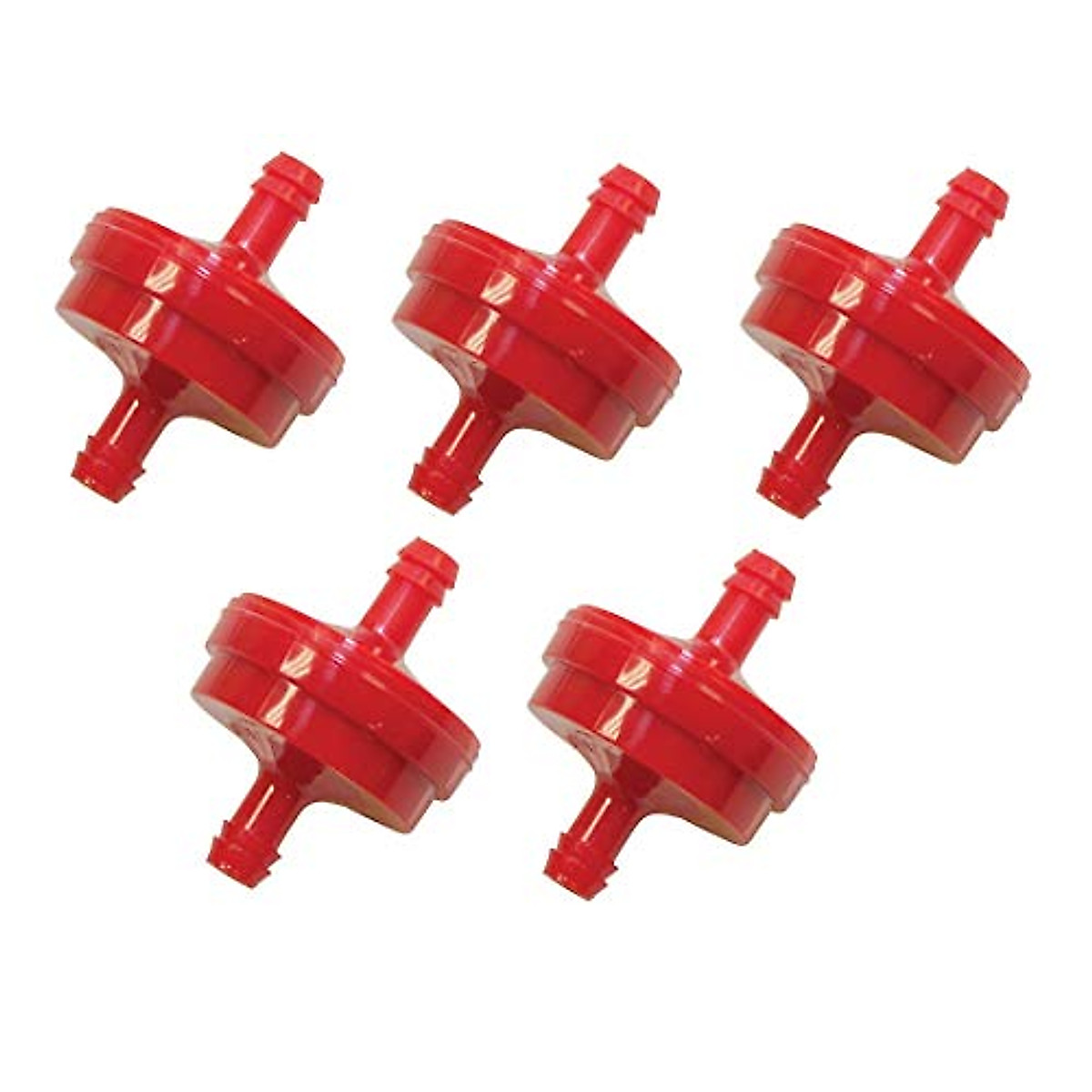 5 Fuel Filters Compatible With Briggs & Stratton 298090, 298090S, 1501729MA, 297298, 722264: Compatible With MTD Cub Cadet BS-298090S, 751-3013, 9513013: Compatible With John Deere AM107314, AM38708