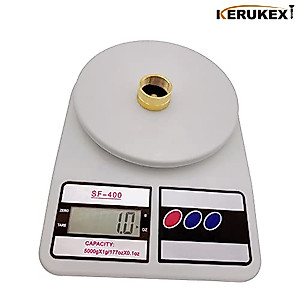 KERUKEXI 1 LB Propane Tank Protective Cap Gas Canister Sealed Lid Fuel Cylinder Leak Proof Cover BBQ Bottle Dust Threaded Valve Cover with Solid Brass Construction (6)