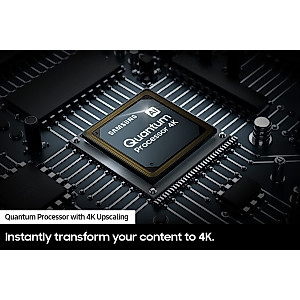 SAMSUNG QN43Q60CAFXZA 43 Inch QLED 4K Quantum HDR Dual LED Smart TV with an Additional 1 Year Extended Amber Protection (2023)(USED)