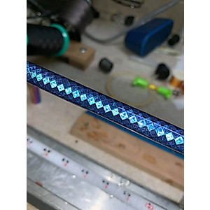 Hitena Rod Wrapping Thread - Metallic Aurora Winding Thread. Color Shifting Thread That Changes Color by Different Light, Angle and Background