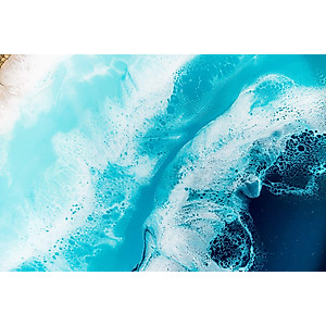 Lynn & Liana Designs Acacia Challah Boards, 18-inch Length, Ocean Vibes