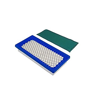 MOWFILL 2 Pack 494511 Air Filter with Pre Filter 492889 Replace Briggs&Stratton 4145 494511 494511S Generac 0494511S 1494511S 494511S Fits 93400 115400 133400 Generac 3.5HP-5.5 HP Vanguard Engines