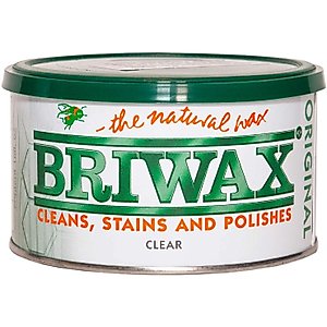 Briwax Clear Furniture Wax Polish, 1 Pound (Pack of 1), 16 Ounce