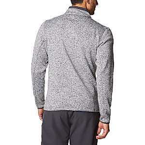 Columbia Men's Sweater Weather Full Zip, City Grey Heather, Medium