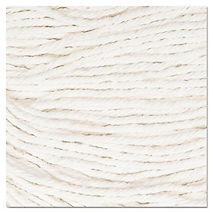 Boardwalk 502WHCT Super Loop Wet Mop Head, Cotton/Synthetic, Medium Size, White, 12/Carton