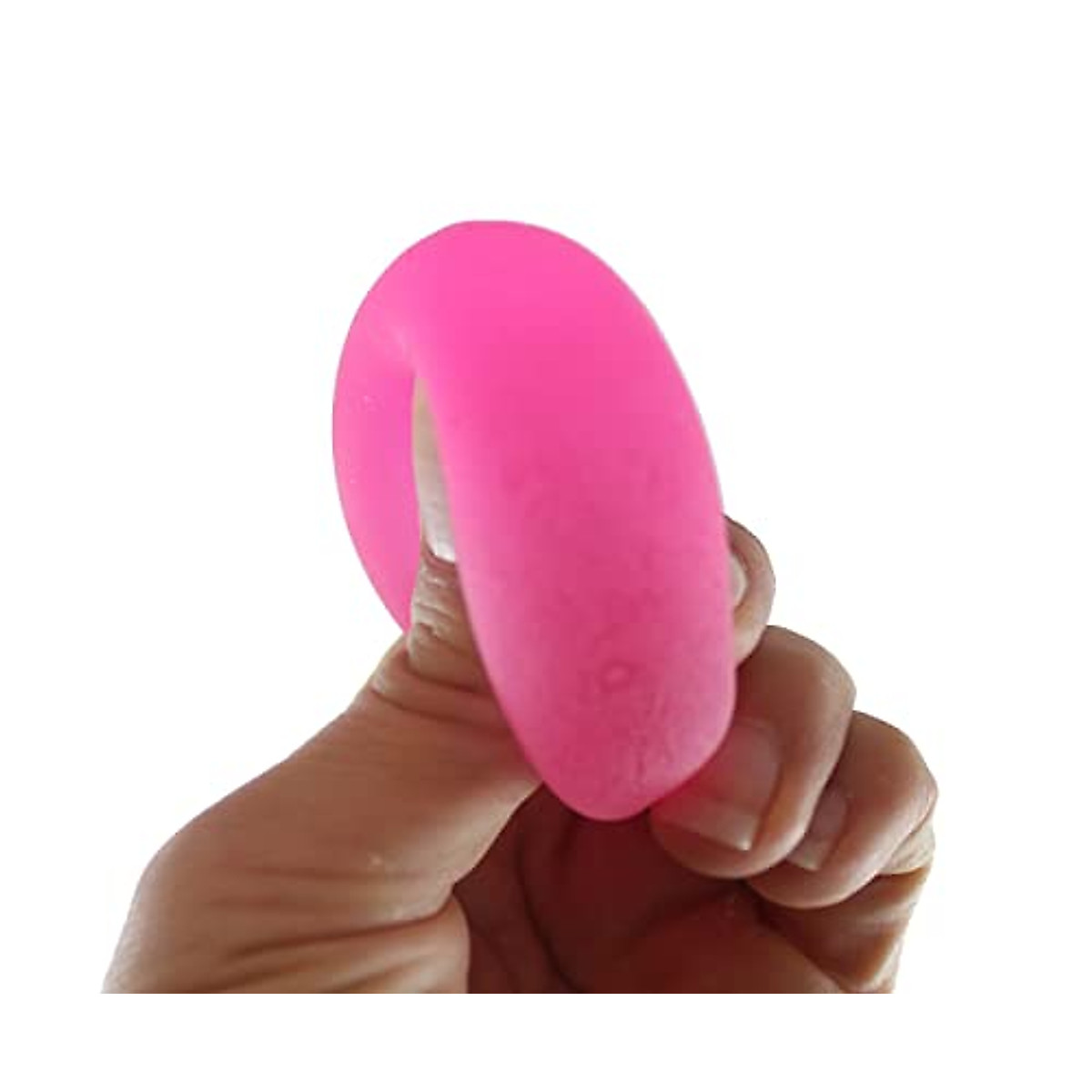 Set of 6 Smaller 1.5" Sugar Balls - Thick Glue/Gel Stretch Ball - Ultra Squishy and Moldable Slow Rise Relaxing Sensory Fidget Stress Toy