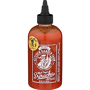 KITCHEN GARDEN Organic Sauce Sriracha Pepper Ghost, 8 OZ