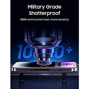 BENKS [2 Pack] Privacy Screen Protector Compatible for iPhone 14 Pro Max (2022),9H Hardness Anti Spy Tempered Glass Upgrade[Dust-Proof][Scratch Resistant][Case Friendly][Bubble Free][New Version]